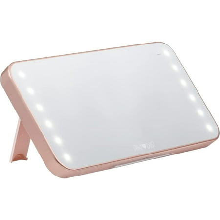 Riki Cutie Rechargeable Portable Vanity Mirror with HD LED Lighting ...