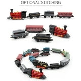 Mini Train Toy Die-Cast Pull Back Steam Train Model Set Assorted Styles ...