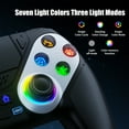 Gamrombo Wireless PS5 Controller, RGB Lighting, Turbo Buttons ...