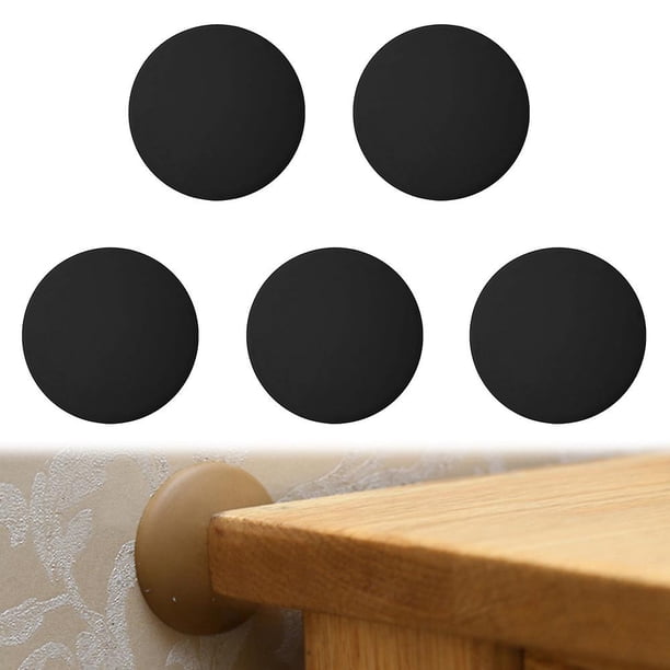 4*4cm Wall Protector Rubber Stop Door Handle Bump Stopper Lessen Noise ...