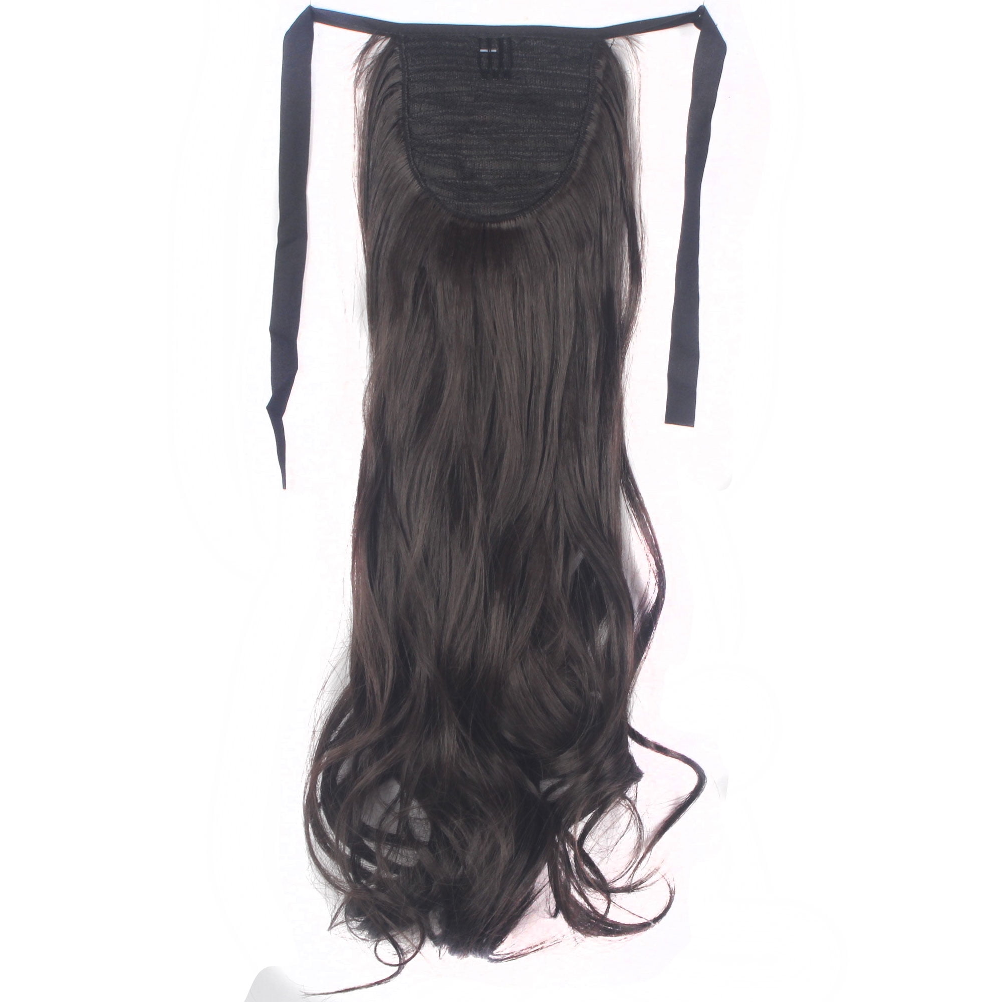 LELINTA 18" Tie up Binding Long Curly Ponytail Hair Extensions ...