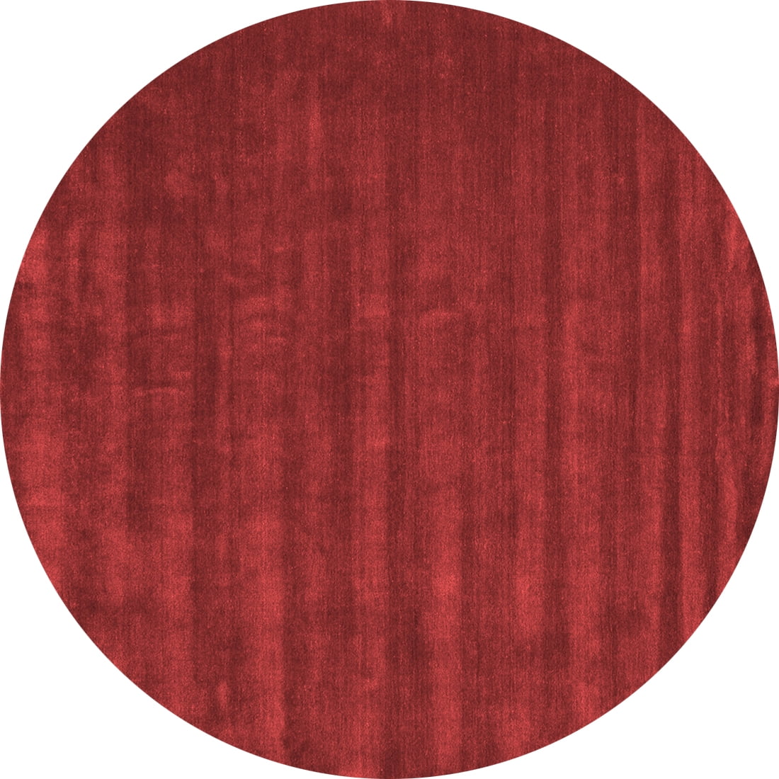 Ahgly Company Indoor Round Abstract Red Contemporary Area Rugs, 8 ...