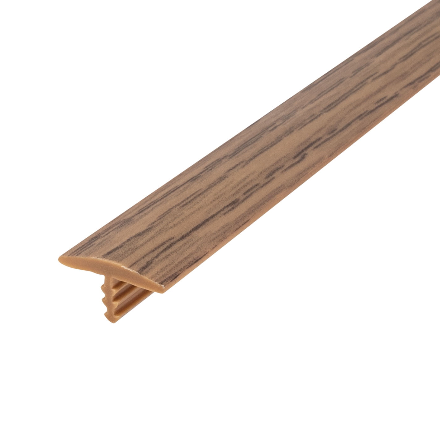 Outwater Plastic T-molding 5/8 Inch Natural Oak Woodgrain Flexible ...