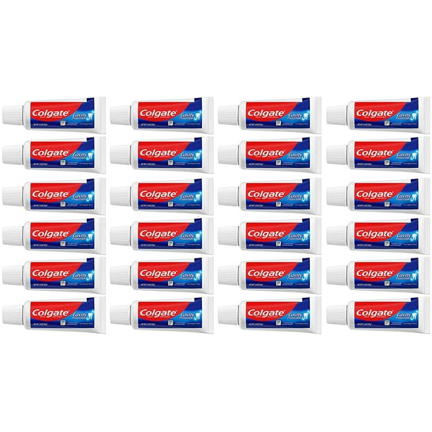 Colgate Cavity Protection Travel Toothpaste with Fluoride, TSA Approved ...