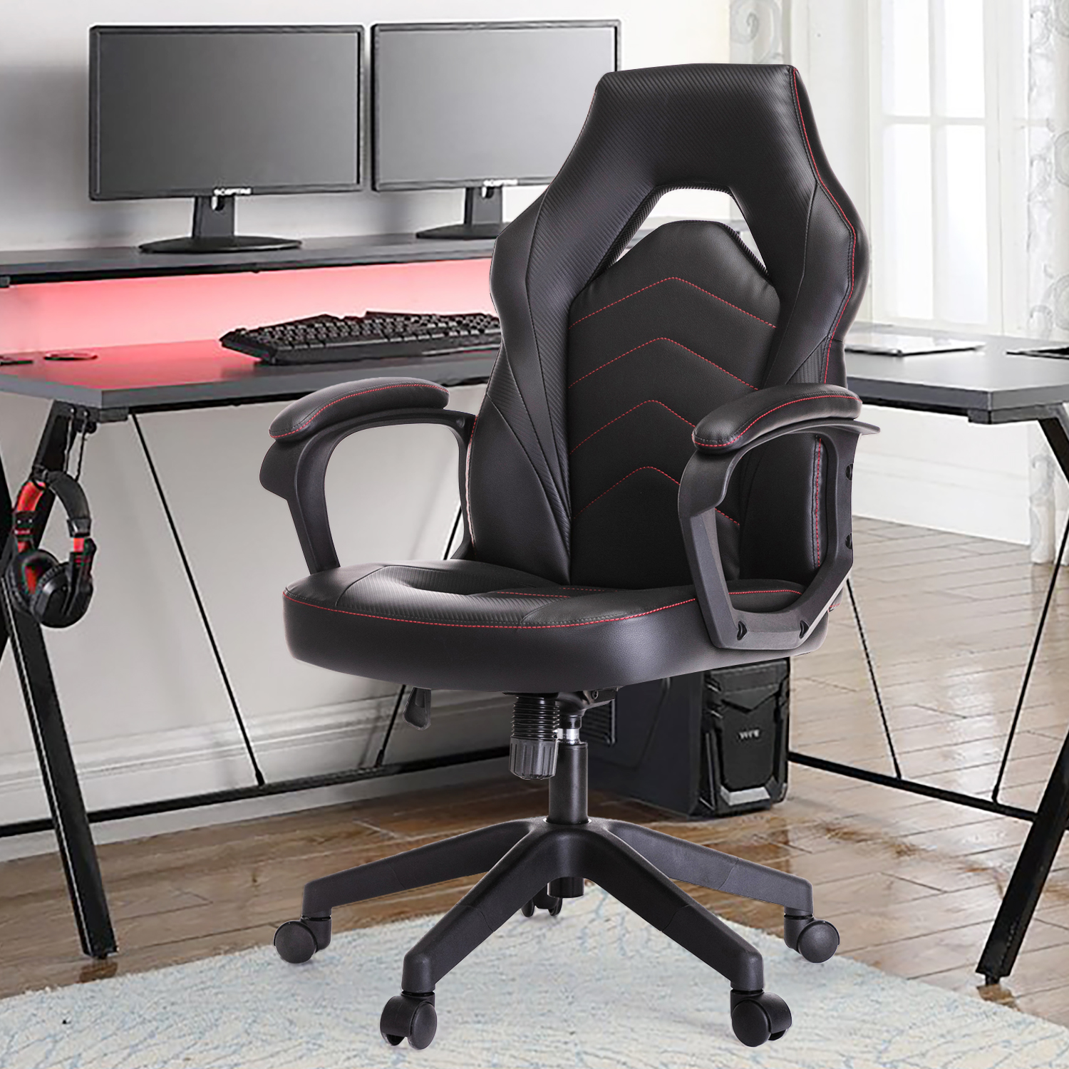 Yangming Racing Gaming Chair Leather High Back Office Chair Reclining Yangming Racing Gaming Chair Leather High Back Office Chair Reclining