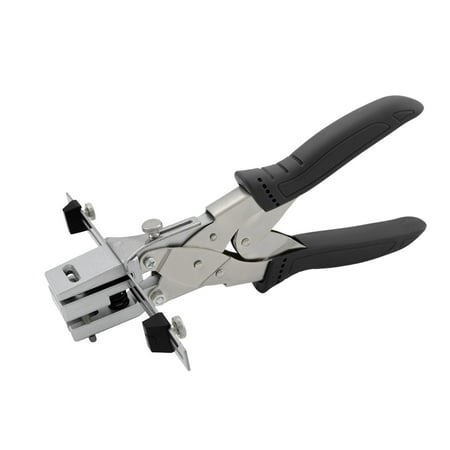 Oval Hole Puncher Punching Tool Badge Hole Punch for Paper Name Tag ID ...