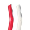 Revlon Precision Hair Removal & Dermaplane Tool, Red & White, 2-count ...