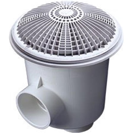 8 in. Concrete Deep Sump Assembly with 8 in. Tru Flo Drain Cover ...