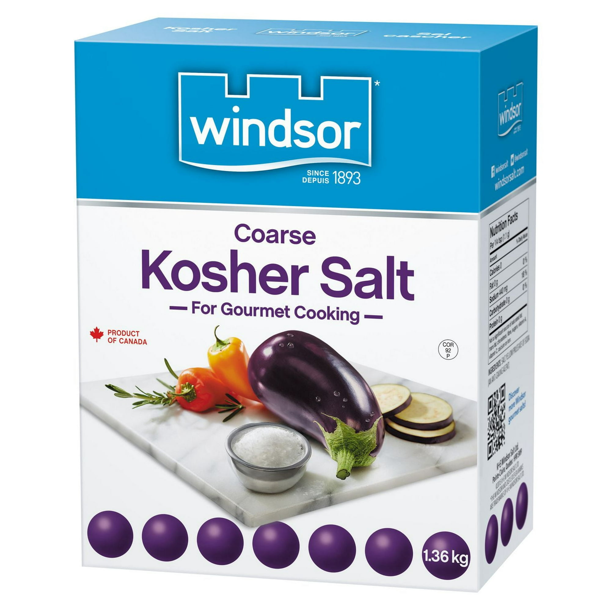 Click here for Windsor Canadian Windsor Kosher Salt 1.36kg 1.36 K... prices