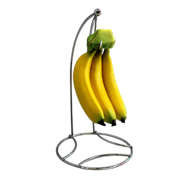 Dependable Industries Matte Black Banana Stand Holder for Even Ripening ...