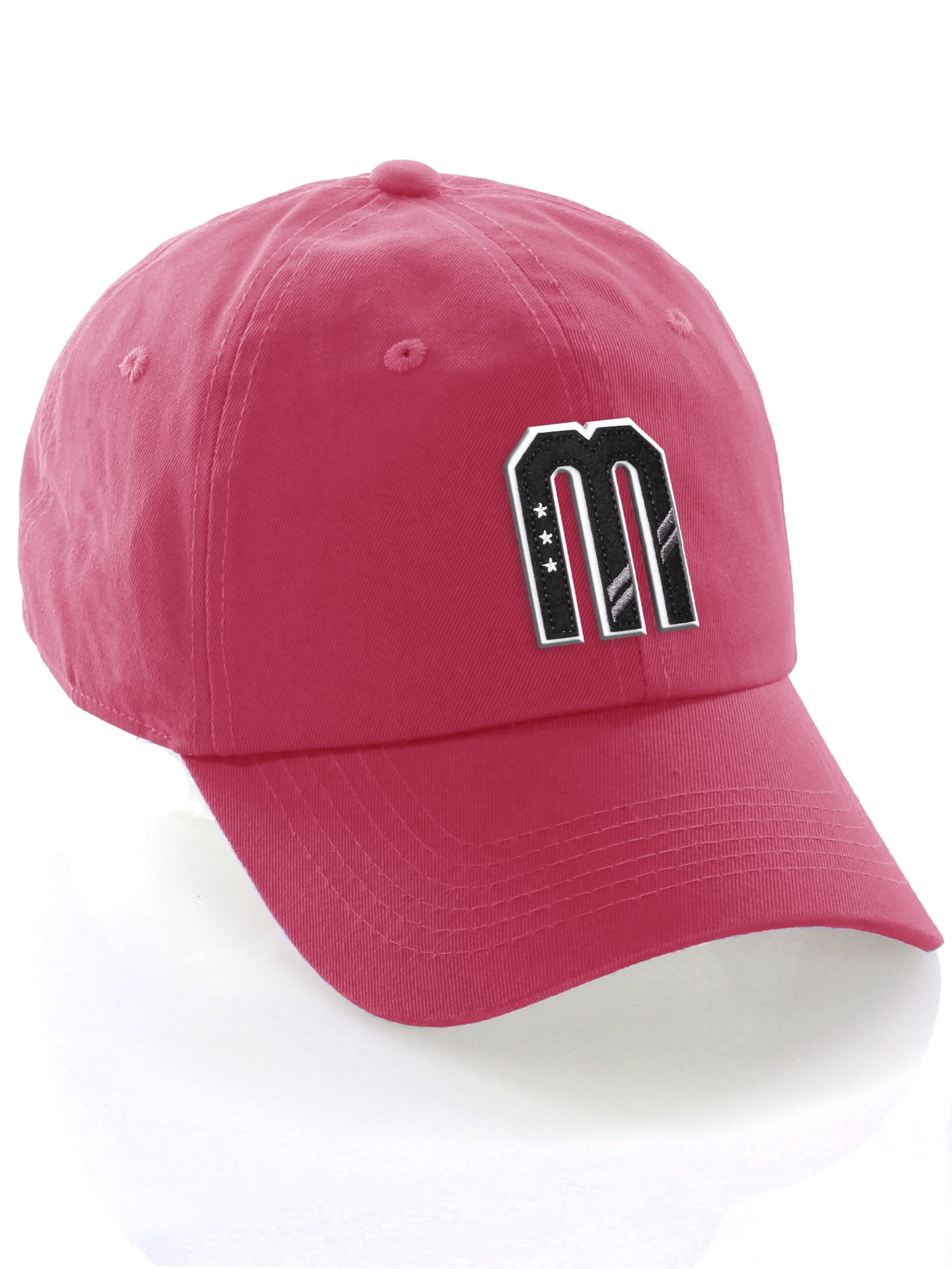 Daxton 3D Custom Alphabet AZ Letter Numbers Initial Baseball Dad Hat ...