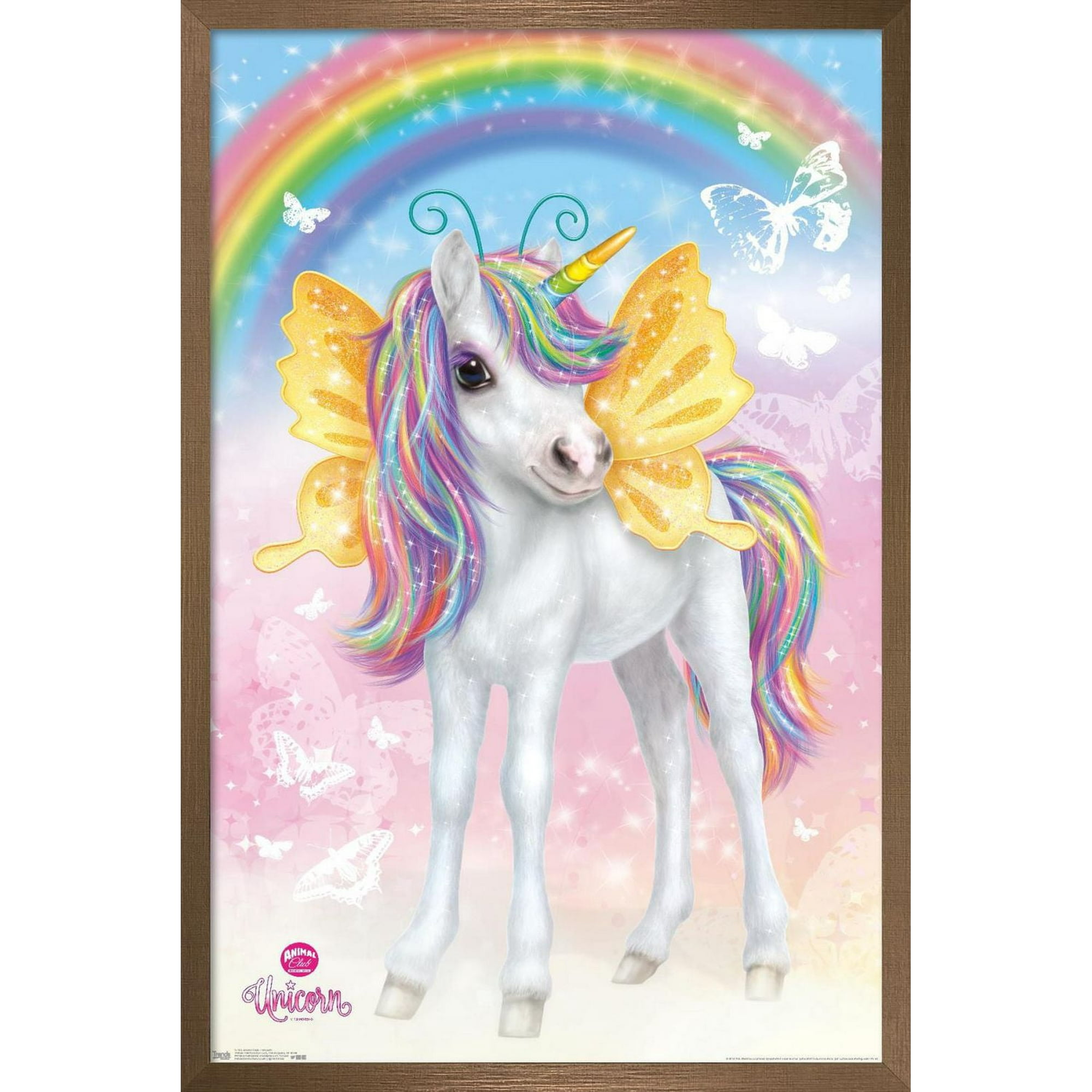 Click here for Trends International Animal Club - Unicorn Wall Po... prices