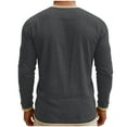 Felirenzacia George Men's Quarter Button Front Long Sleeve Sweatshirt ...