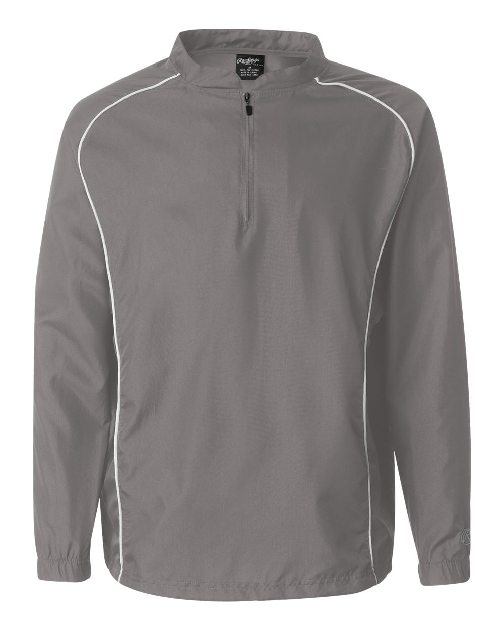 Rawlings Poly Dobby Quarter-Zip Pullover, 3XL, Steel | Walmart Canada