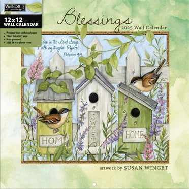 Lang Companies, Bountiful Blessings by Susan Winget 2025 Wall Calendar ...