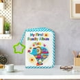 A Baby’S First Year Photo Album Memory Book For Boy With Pockets And ...