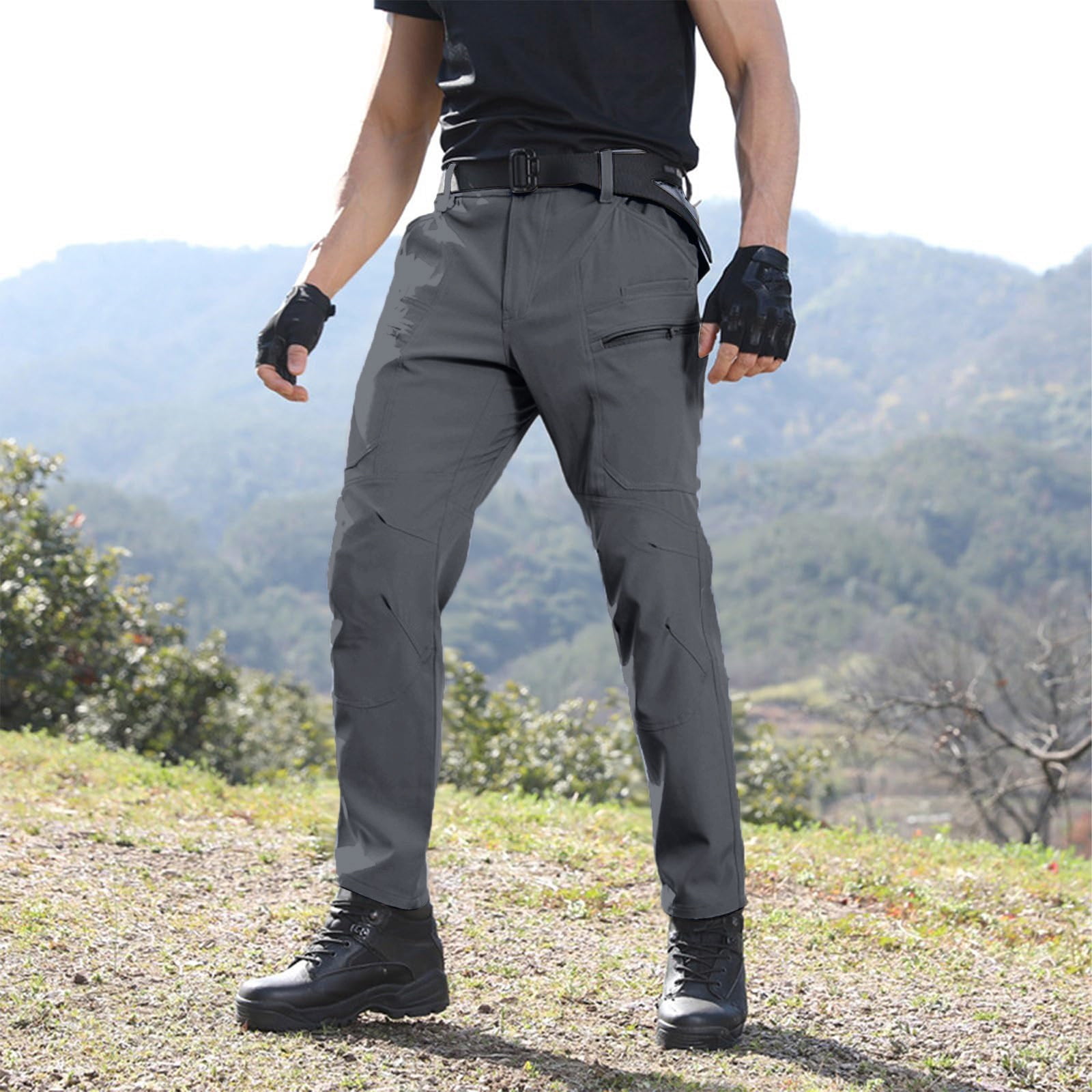 Click here for Chenmuxiuu Mens Cargo Pants For Outdoor Activities... prices