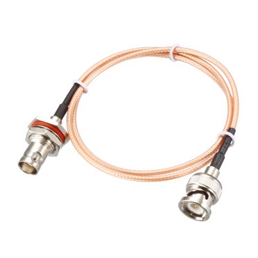 Uxcell BNC Male to Male Coaxial Jumper Cable 50 ohm 6-inch RG174 - Walmart.com