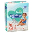 Pampers Splashers Swim Diapers, Size M, 18 Count, Perfect for Pool ...