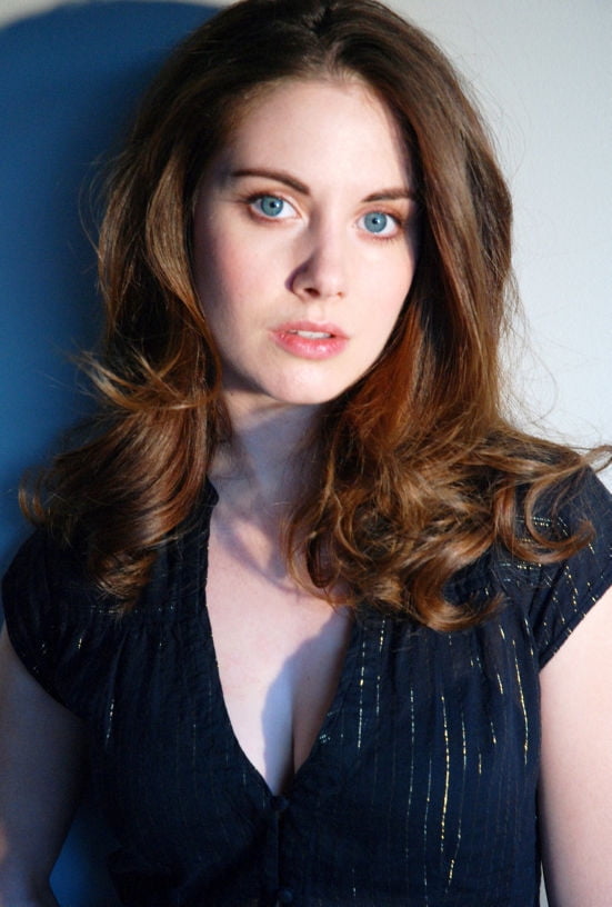 Alison Brie Poster 24x36 Black Blouse Art Poster 24x36 Multi-Color ...