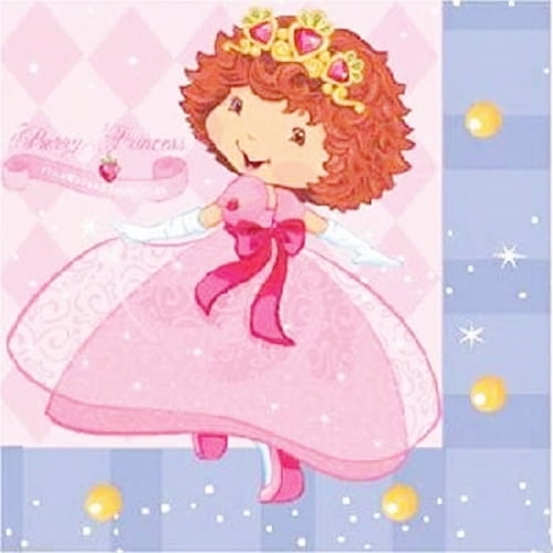Strawberry Shortcake 'Berry Princess' Small Napkins (16ct) - Walmart.com