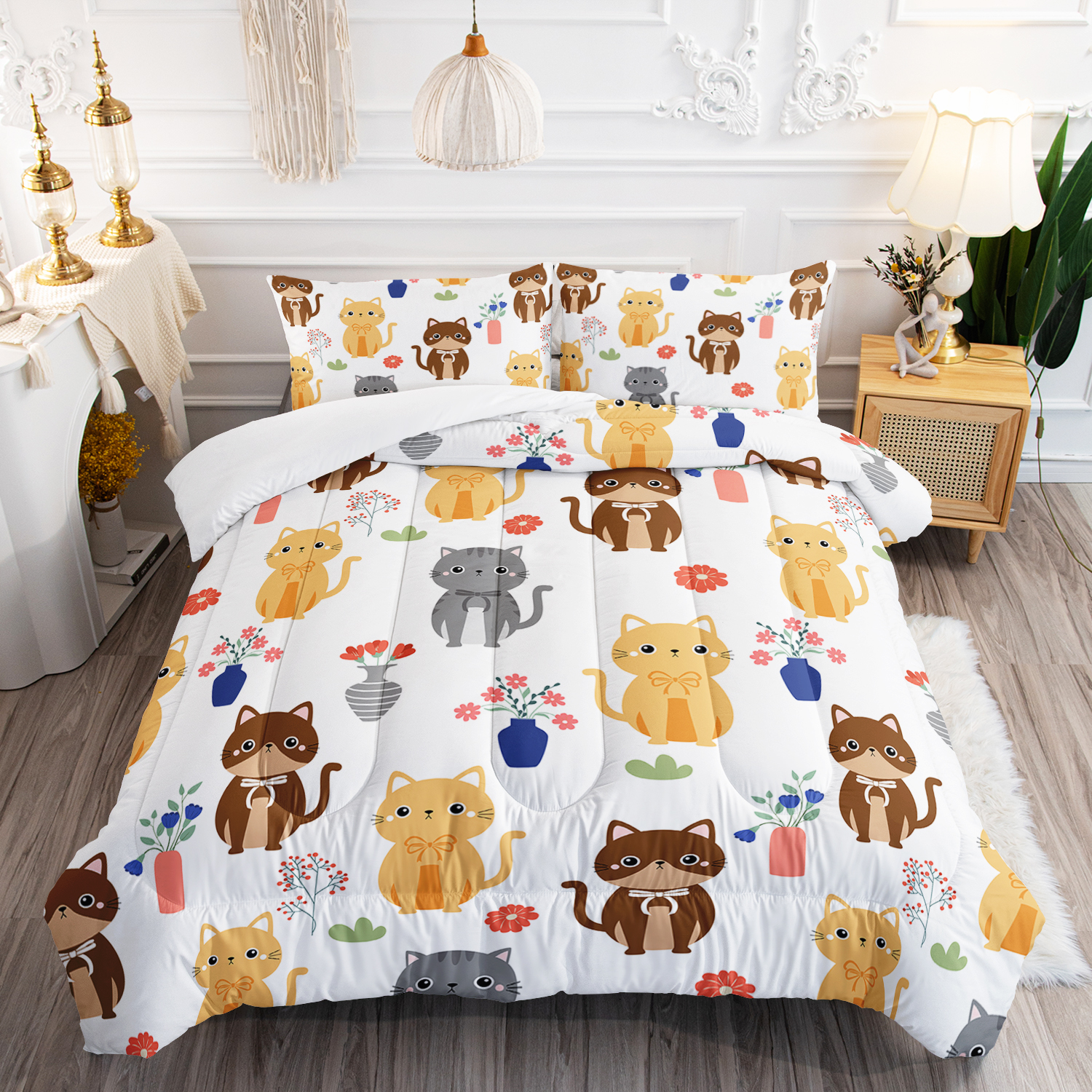Hosima 3-Piece 3D Digital Printed Comforter Series of Children's and ...