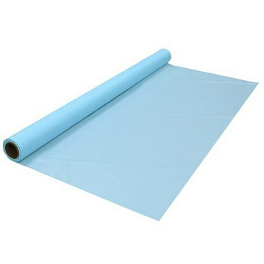 Turquoise Blue Plastic Banquet Roll, 100ft x 40in - Walmart.com
