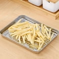 Baking Pan with Cooling Rack Set 304 Stainless Steel Baking Sheet with ...