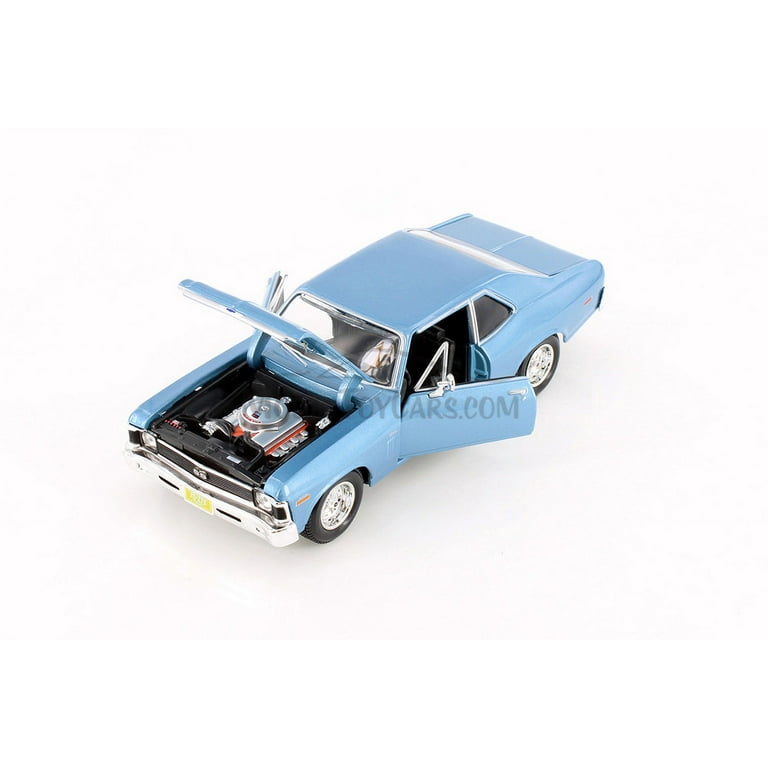1970 Chevy Nova SS Hardtop, Blue - Showcasts 38262BU - 1/24 1970 Chevy Nova SS Hardtop, Blue - Showcasts 38262BU - 1/24