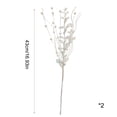 2 White Plastic Berry Flower Arrangements for Independence Day ...