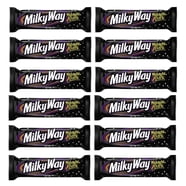 Milky Way Midnight Dark Chocolate Candy Bars - Caramel, Minis Size, 8.9 ...