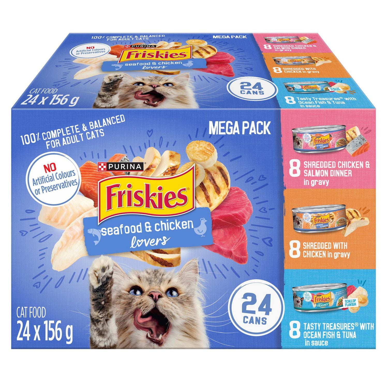 Click here for Friskies Seafood & Chicken Lovers Variety Pack  We... prices