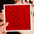 3drose, Deep Love - Red Hearts - Lovable Art, 6 Greeting Cards with ...