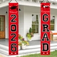 2026 2D Graduation Door Hanging Banner in Multiple Colors, Outdoor ...