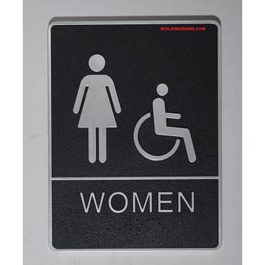 Bigtime Signs Funny Bathroom Sign for Restroom 11.5" x 8.75" Rigid PVC ...