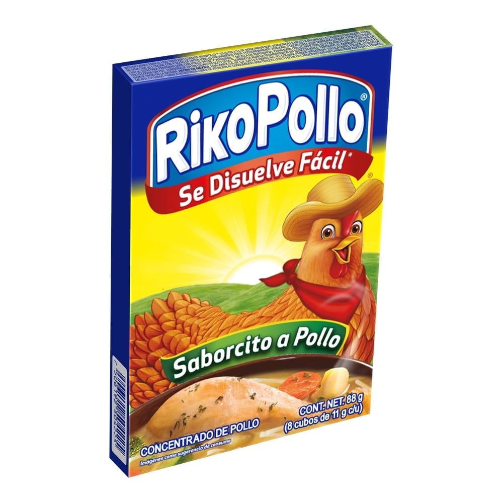 Caldo de pollo Riko Pollo en cubo 8 piezas | Walmart en línea