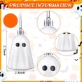 6PC Eerie Shadowy Halloween Spooky Fabric Hanging Prop, Outdoor Porch ...