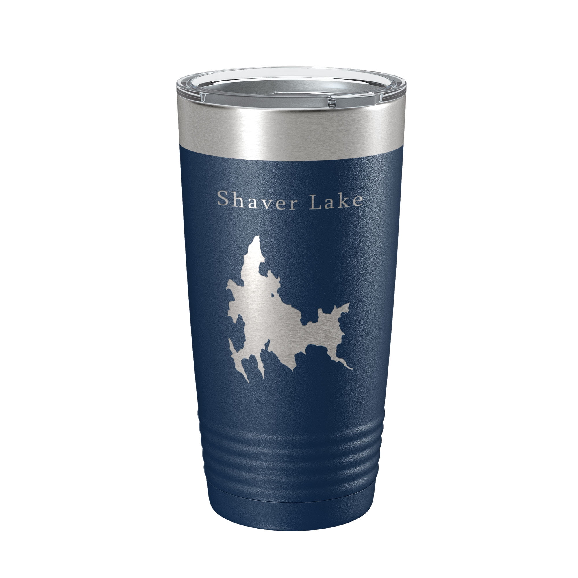Shaver Lake Map Tumbler Travel Mug Insulated Laser Engraved Coffee Cup ...
