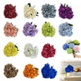 5Pcs 19in Hydrangea Artificial Flowers, Latex Real Touch Hydrangeas ...