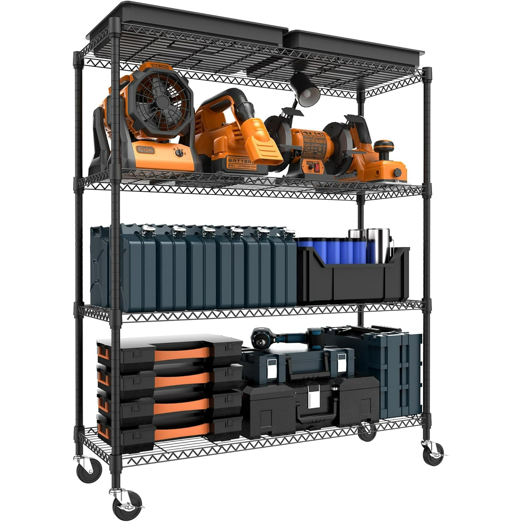 Click here for M Mzg 4 Tier Metal Wire Shelving Unit Storage Rack... prices