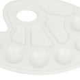 Unique Bargains Plastic Artist Watercolor Paint Plate Tray Mixing ...
