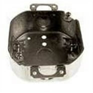 RACO Galvanized Zinc Electrical Box Cover, Box Type: Square, Number of ...