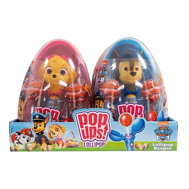 Flix Candy Paw Patrol Chase Pop up Lollipop with Chupa Chups ...