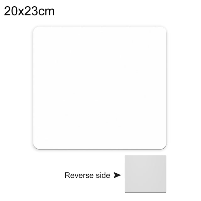 SSBSM Mouse Pad Two-sided Use Anti-slip Faux Leather Waterproof Thicken ...