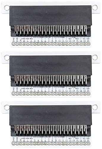 3 Pack Electronix Express Micro:bit Breakout with Headers - Allows Connection to I2C and SPI ...