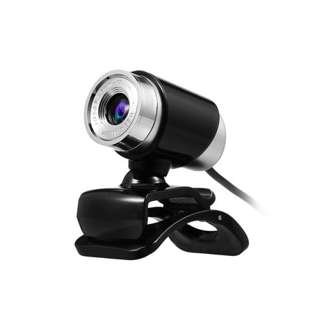480P Webcam USB Manual Focus Drive-free Computer Camera with 3.5mm ...