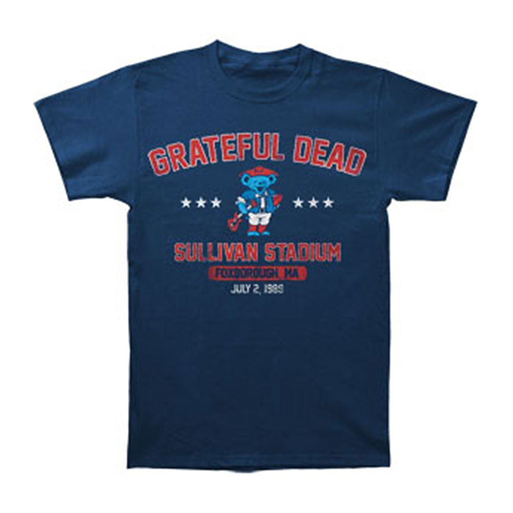 Grateful Dead Men's Patriot Dead T-shirt X-Large Blue - Walmart.com
