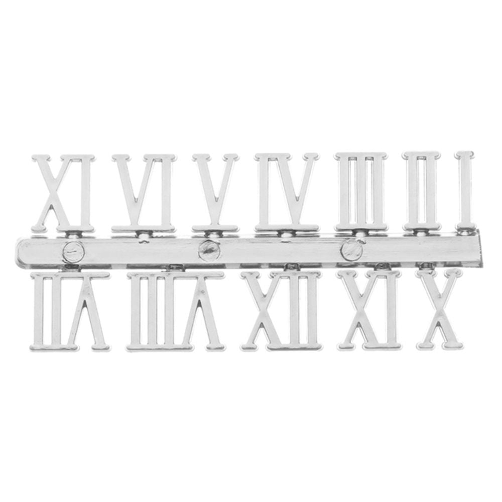 1 Set Clock Numerals Kit Clock Parts Digital Clock Numbers Roman ...