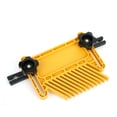BIMZUC 2Pcs Woodworking Feather Board Set Router Tables Saws Yellow ...