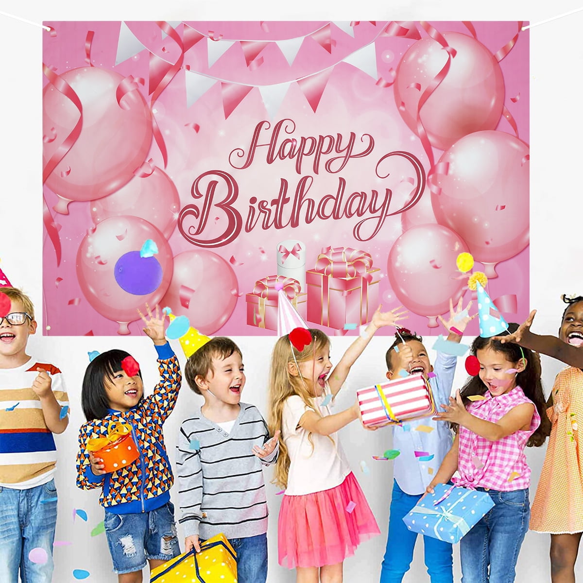 Happy Birthday Background For Girls